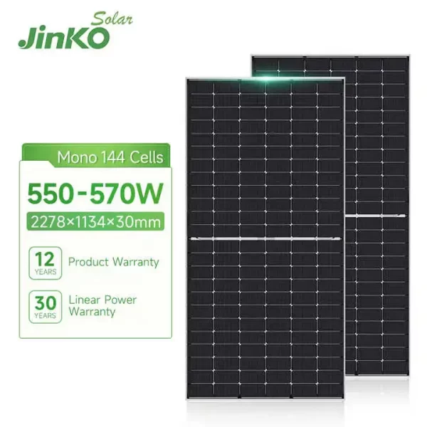 Panneau Mono 550W Jinko Solar
